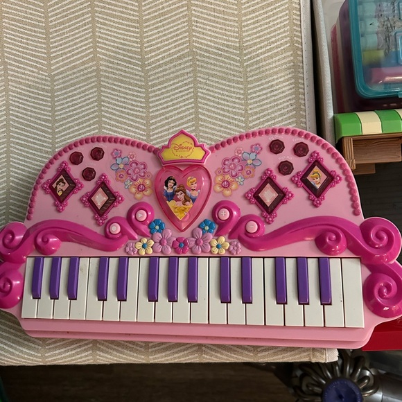 Disney | Toys | Disney Princess Pink And Purple Toy Keyboard | Poshmark